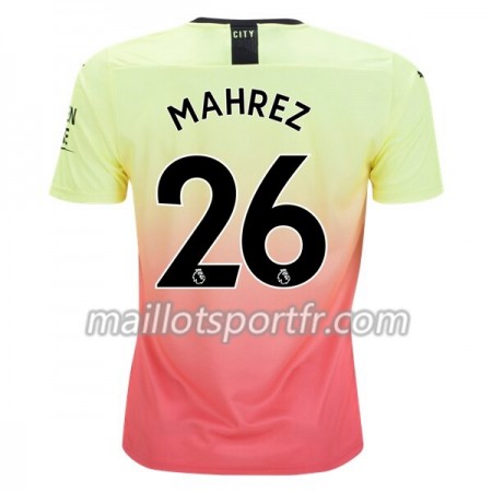 Maillot de Foot Manchester City Riyad Mahrez 26 Troisieme 2019/20