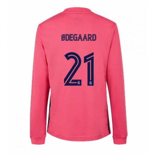 Maillot de Foot Real Madrid Martin Odegaard Exterieur 2020/21 ML