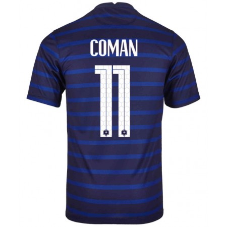 Maillot de Foot France Kingsley Coman 11 Domicile Euro 2020