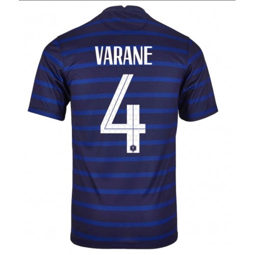 Maillot de Foot France Raphael Varane 4 Domicile Euro 2020