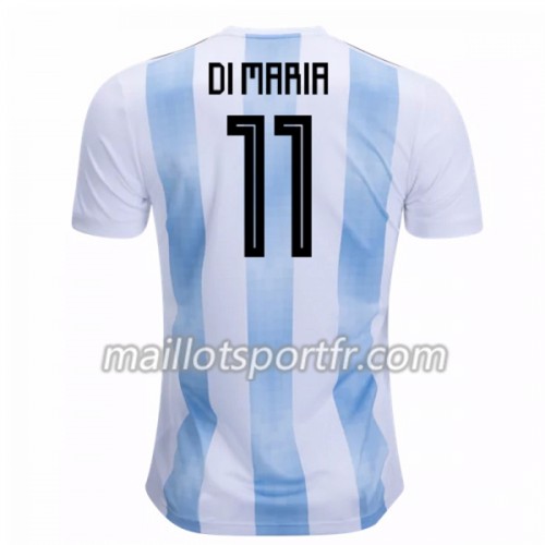 Maillot de Foot Argentine Di Maria 11 Domicile Coupe du monde 2018